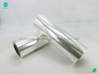China 21 Micron BOPP Film Roll For Tobacco Cases Wrapping Long Cases Box 350mm Width for sale