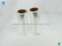 China Biaxially Oriented Polypropylene BOPP Film Long Cases Clear Film 76mm Inner Dia for sale
