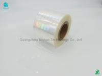 China Cigarette BOPP Film Roll 25Micron Thickness Biaxially Oriented Polypropylene for sale