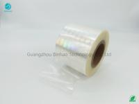China HLP Machine Cigarette BOPP Film Roll High Shrinkage Rate 5-8% for sale