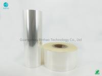 China Cigarette BOPP Shrink Film Roll Long Cases Cover High Glossy 2500m Length for sale