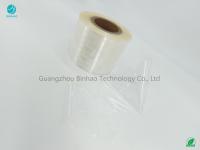 China 76mm ID Clean BOPP Film Roll Surface Cigarette Boxes Packing No Bubble No Wrinkle for sale