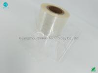 China BOPP Film Roll Glossiness Visual Impression Obtained High Clear Film 120mm King Size Cases for sale
