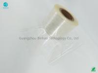 China BOPP Film Roll Glossiness Visual Impression Obtained High Clear Film 120mm King Size Cases for sale