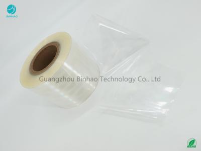 China BOPP Film Roll Glossiness Visual Impression Obtained High Clear Film 120mm King Size Cases for sale