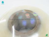 China Shrink BOPP Film Roll Biaxially - Oriented Polypropylene Film Printed Logo 76mm ID for sale