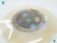 China Shrink BOPP Film Roll Biaxially - Oriented Polypropylene Film Printed Logo 76mm ID for sale