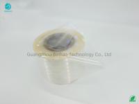China Transparency BOPP Film Roll Cigarette Box Packaging Length 2500m for sale