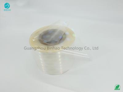 China Transparency BOPP Film Roll Cigarette Box Packaging Length 2500m for sale