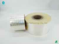 China Transparency BOPP Film Roll Cigarette Box Packaging Length 2500m for sale