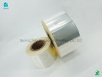 China Cigarette BOPP Film Roll Inner Dia 76mm Good Dimensional Stability Cellophane for sale