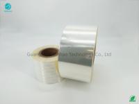 China Cigarette BOPP Film Roll Inner Dia 76mm Good Dimensional Stability Cellophane for sale