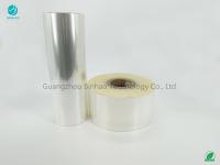 China BOPP Film Roll Transparent Cigarette Anti - Electric Function 2500m Length for sale