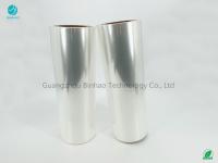 China Long Cases 350mm Packed Cigarette BOPP Film Roll Rigid Toughness for sale
