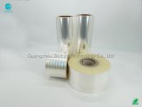 China Transparent Cigarette BOPP Film High Barrier Function 120mm Width King Size Film for sale