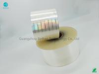 China No Bubble Packing Film For King Size Cigarette BOPP Film 120mm for sale