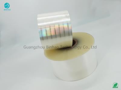 China No Bubble Packing Film For King Size Cigarette BOPP Film 120mm for sale