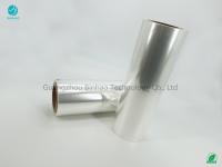 China BOPP Film For Cigarette Package 350mm Long Cases Cellophane Clear Color for sale
