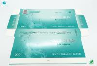 China PaperBoard White Paper Tobacco Package Cases Printing 220gsm - 230gsm SBS Type for sale