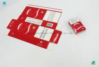 China Cardboard Cigarette Cases Rotary Gravure Printing Backside Brightness 81% for sale