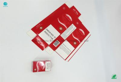 China Cigarette Cases High Stiffness 89% Good Printability Cardboard Long Box for sale