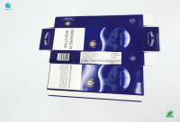 China Stable Ink Absorbability Surface Offset Color Coating Cardboard Cigarette Cases for sale