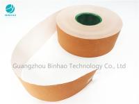 China 64mm Width Printing Tipping Paper With White Base For Cigarette Filter Rod for sale