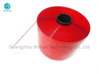 China Red Color Single Glue Tear Strip Tape For Cigarette Or Other Packaging Easy To Open for sale