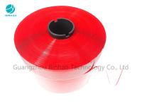 China Red Color Single Glue Tear Strip Tape For Cigarette Or Other Packaging Easy To Open for sale