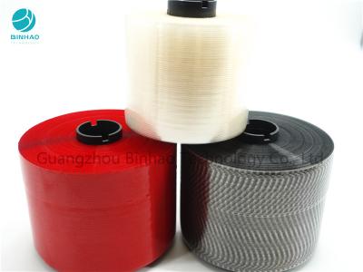 China 2.5mm MOPP Self Adhesive Red Tear Tape For Envelop / Box Products for sale