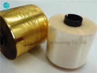 China Transparent Bag Sealing Tear Strip Tape Single Sided Bopp Material for sale