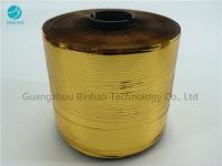 China 2 Mm Gold Color Tear Strip Tape Bopp Material For Cigarette Box for sale