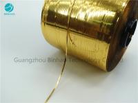 China 2 Mm Gold Color Tear Strip Tape Bopp Material For Cigarette Box for sale