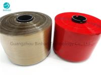 China Easy Red Tear Strip Tape Bopp Self Adhesive Cigarette Packaging Tear Tape In Rolls for sale