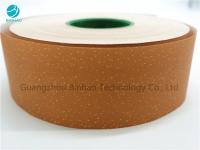 China Raw Cigarette Printed Cork Tipping Paper With Hot Stamping Gold Line for sale