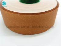 China Raw Cigarette Printed Cork Tipping Paper With Hot Stamping Gold Line for sale