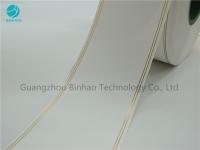China White Base Logo Printed 34 Gsm Hot Stamping Foil Cigarette Tipping Paper for sale