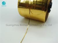 China Waterproof 2 Mm Hot Melt Gold Strip Tear Tape Easy Open For Bag Sealing for sale