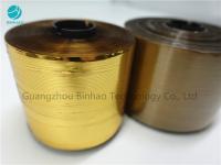China Golden Tobacco Tear Strip Tape 10000 M Easy Open Packaging Material for sale