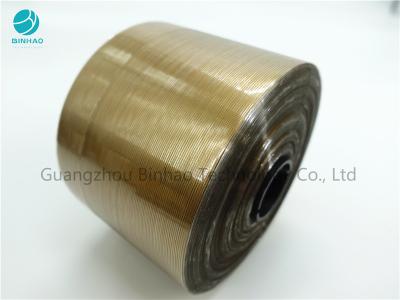 China Self Adhesive Golden Security Tear Tapes Tobacco Packing for sale