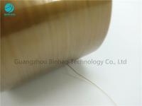 China Self Adhesive Golden Security Tear Tapes Tobacco Packing for sale