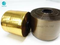 China Full Gold Customized Heat Resistant Easy Open Tear Tape Strip For Packing for sale