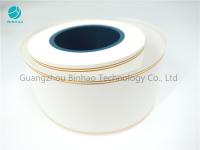 China White Base Customized Tipping Paper With Stamping Gold Line for sale