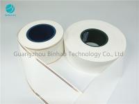China Cigarette Filter Rod Wrapping 52 Mm White Golden Line Tipping Paper for sale