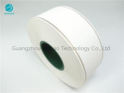 China 50 Mm Custom Logo Stamping Golden Line Tipping Paper For Cigarette Wrapping for sale
