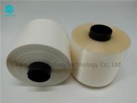 China Custom Adhesive Full Transparent Bopp Tear Strip Tape For Cigarette Package for sale