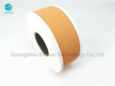China Filter Rod Wrapping Customized Yellow Cork Cigarette Tipping Paper for sale