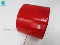 China Easy Open Tobacco Self Adhesive Red Color Tear Tape For Cigarette Box Packaging for sale