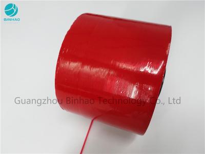 China Easy Open Tobacco Self Adhesive Red Color Tear Tape For Cigarette Box Packaging for sale