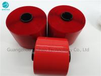 China Easy Open Tobacco Self Adhesive Red Color Tear Tape For Cigarette Box Packaging for sale